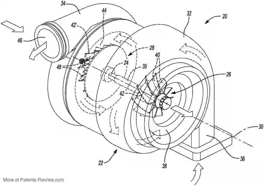 Hub-less and nut-less turbine wheel and compressor wheel design for ...