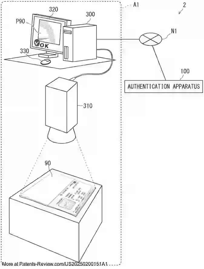 AUTHENTICATION SYSTEM, AUTHENTICATION METHOD, AND COMPUTER READABLE ...